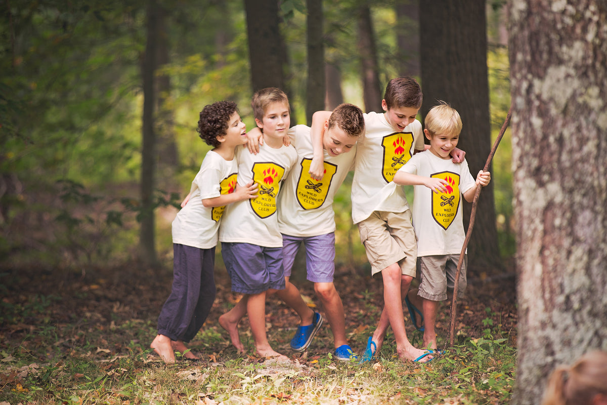 Wild Explorers Organic T-Shirt - Cream – Wild Explorers Club